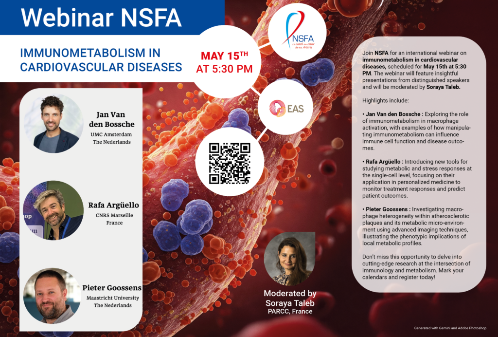 WEBINAR NSFA - Immunometabolism in cardiovascular diseases - Nouvelle ...